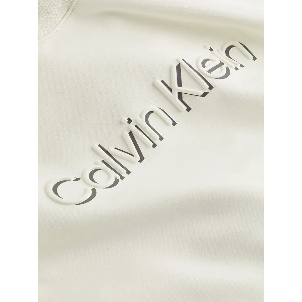 Calvin klein Shadow Embossed Logo sweatshirt White | Dressinn