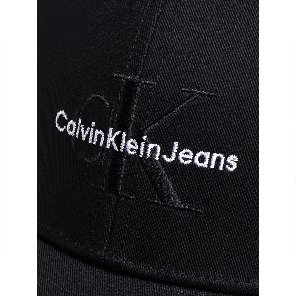 Calvin klein jeans Mono Logo Embro Cap Black | Dressinn
