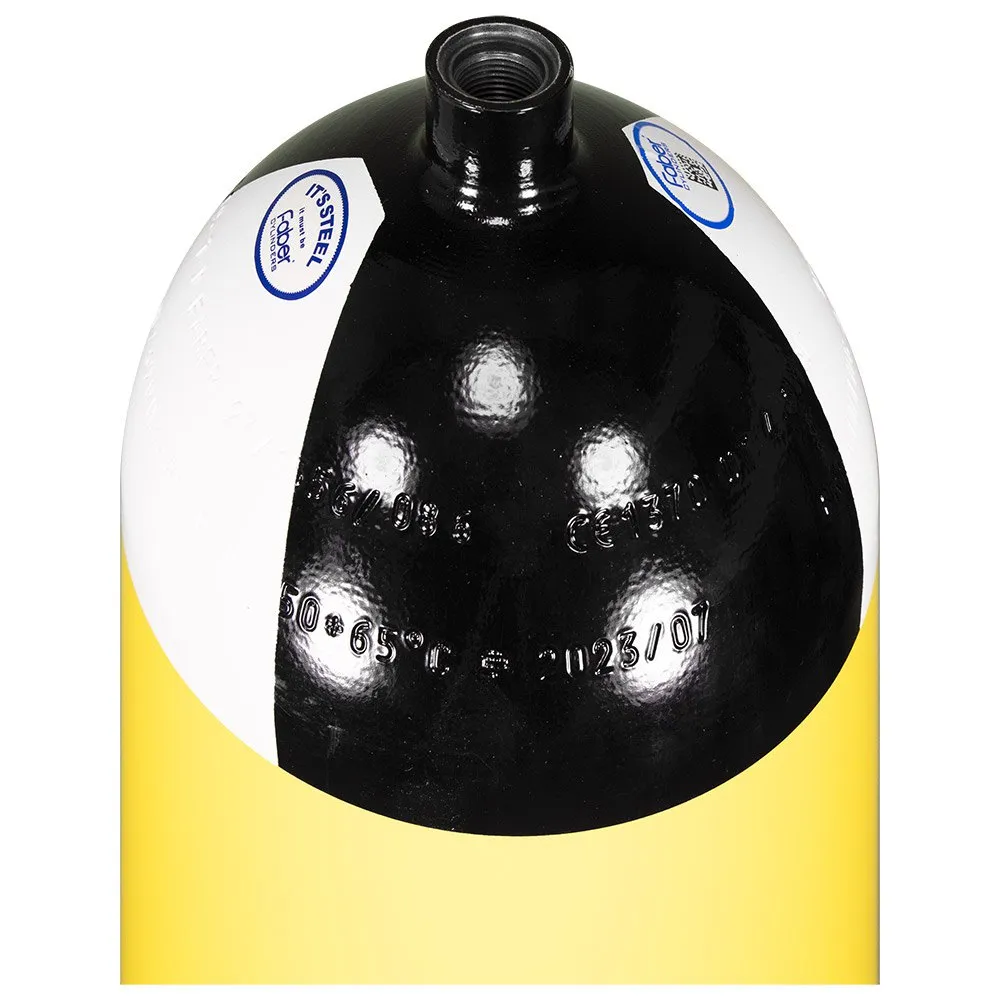 Metalsub Single Valve 15L 232 Bar 2024 Refurbished Black| Diveinn