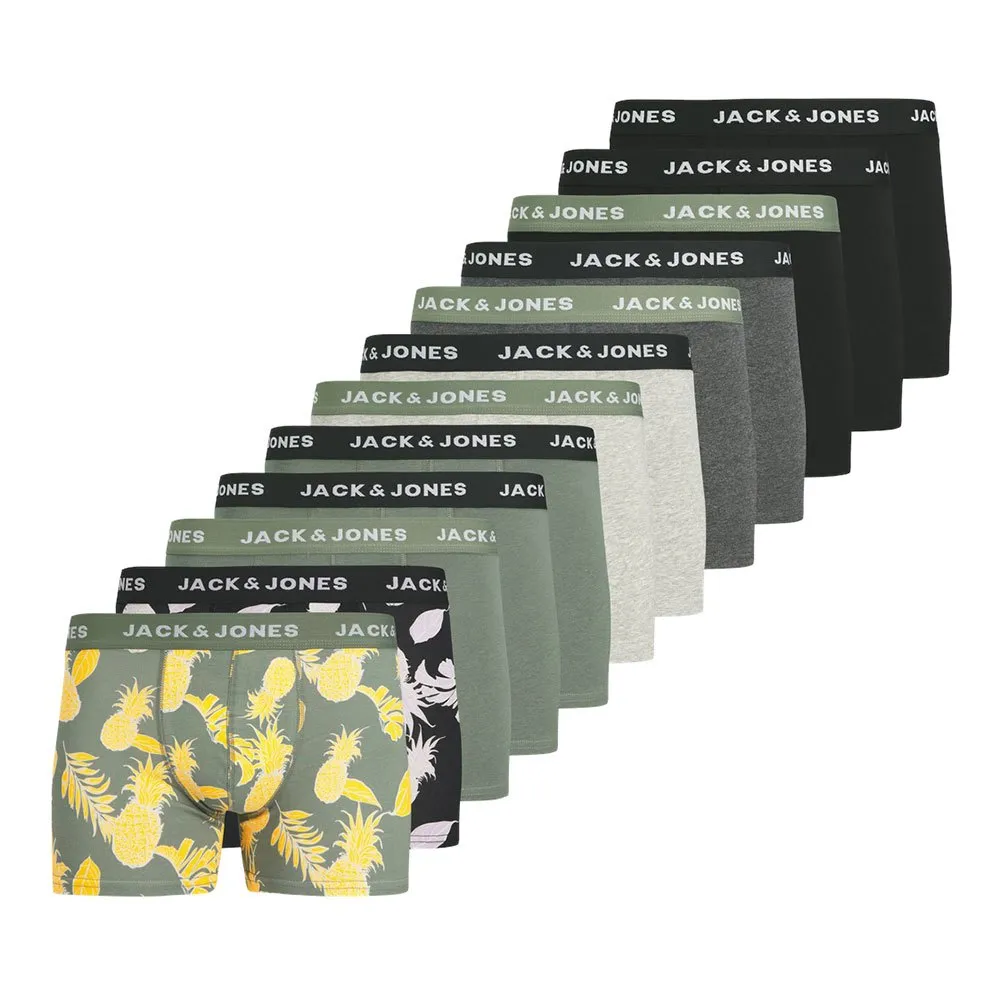 Jack & jones Dan boxers 12 units Multicolor | Dressinn