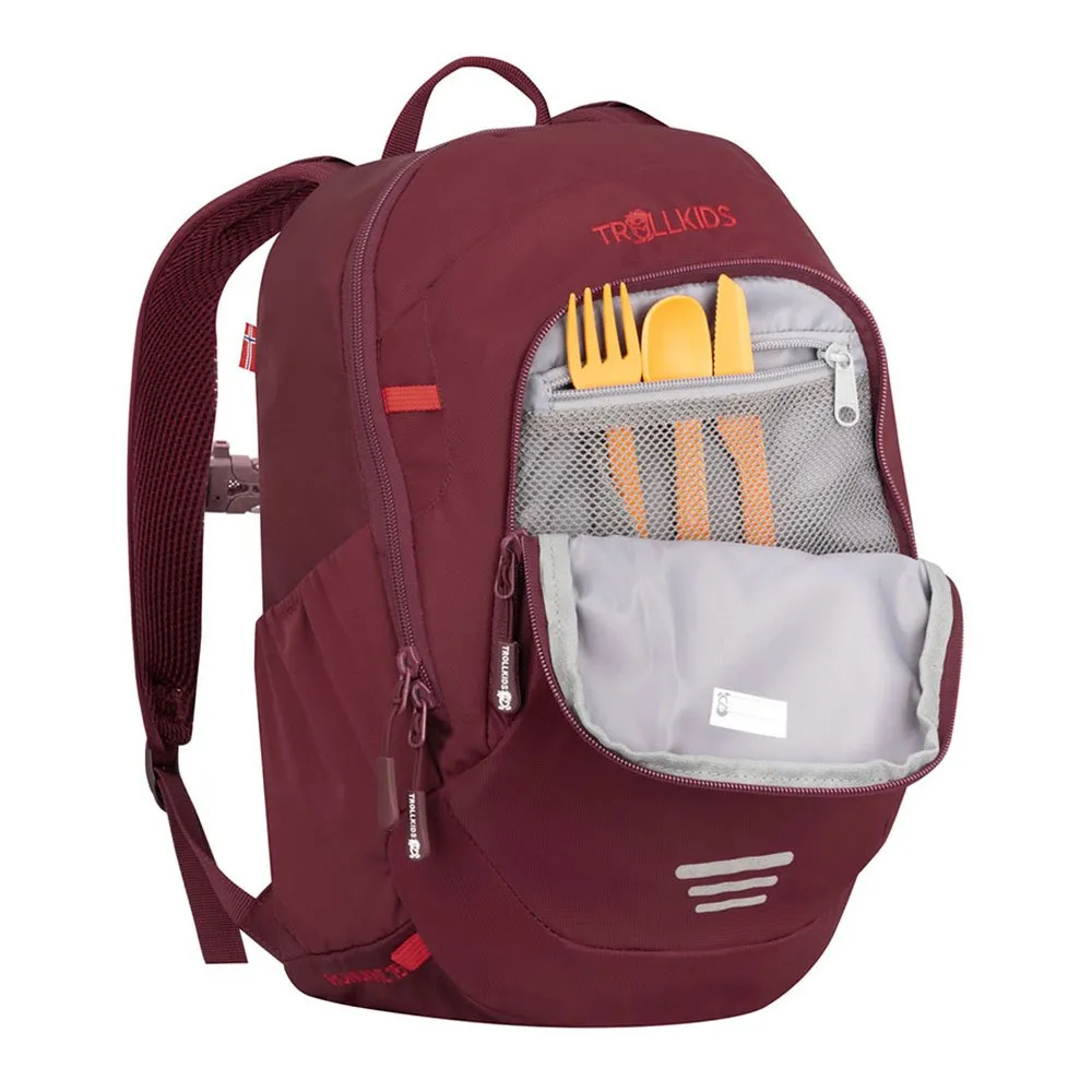 Trollkids Rondane 15L backpack Red | Trekkinn