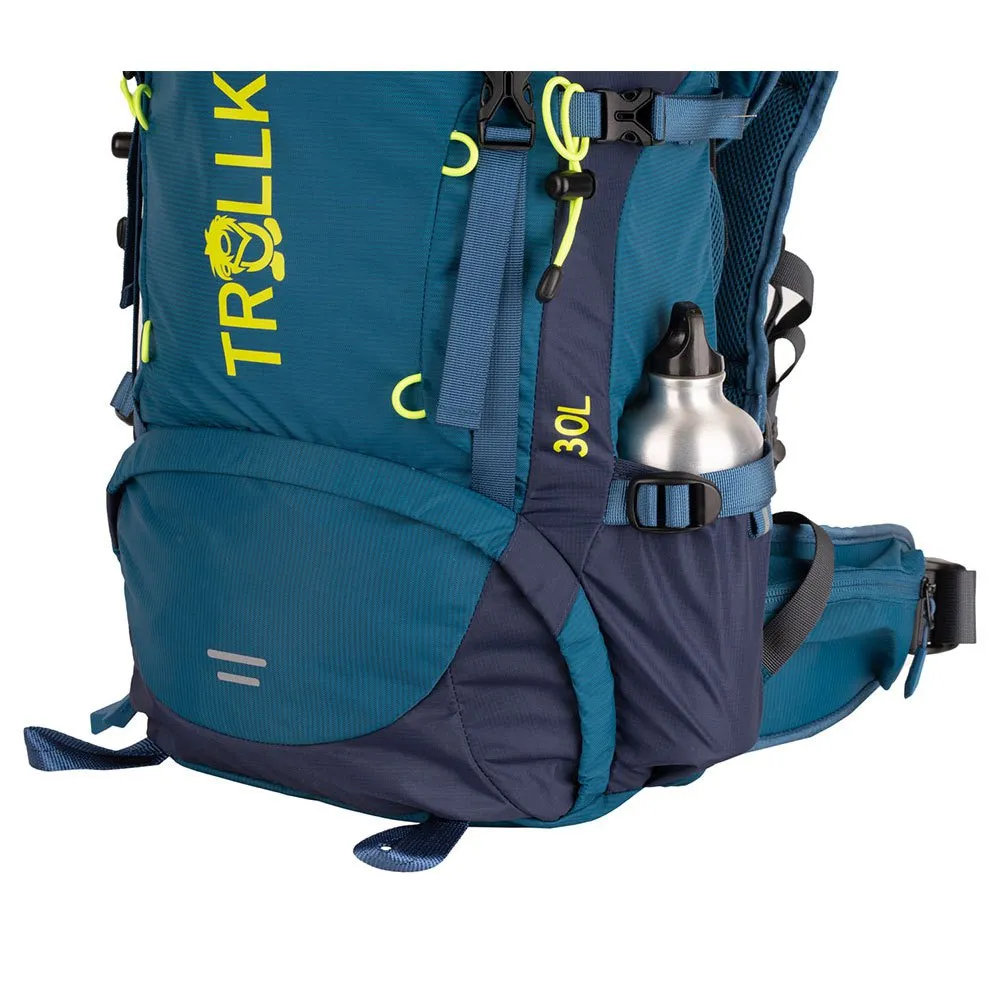 Trollkids Trolltunga 30L backpack Blue | Trekkinn
