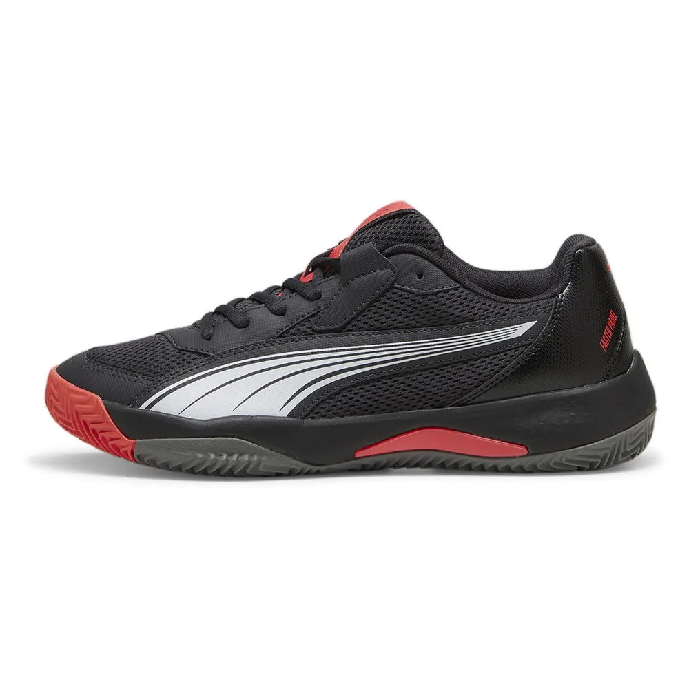 Puma Nova Court padel shoes Black | Smashinn