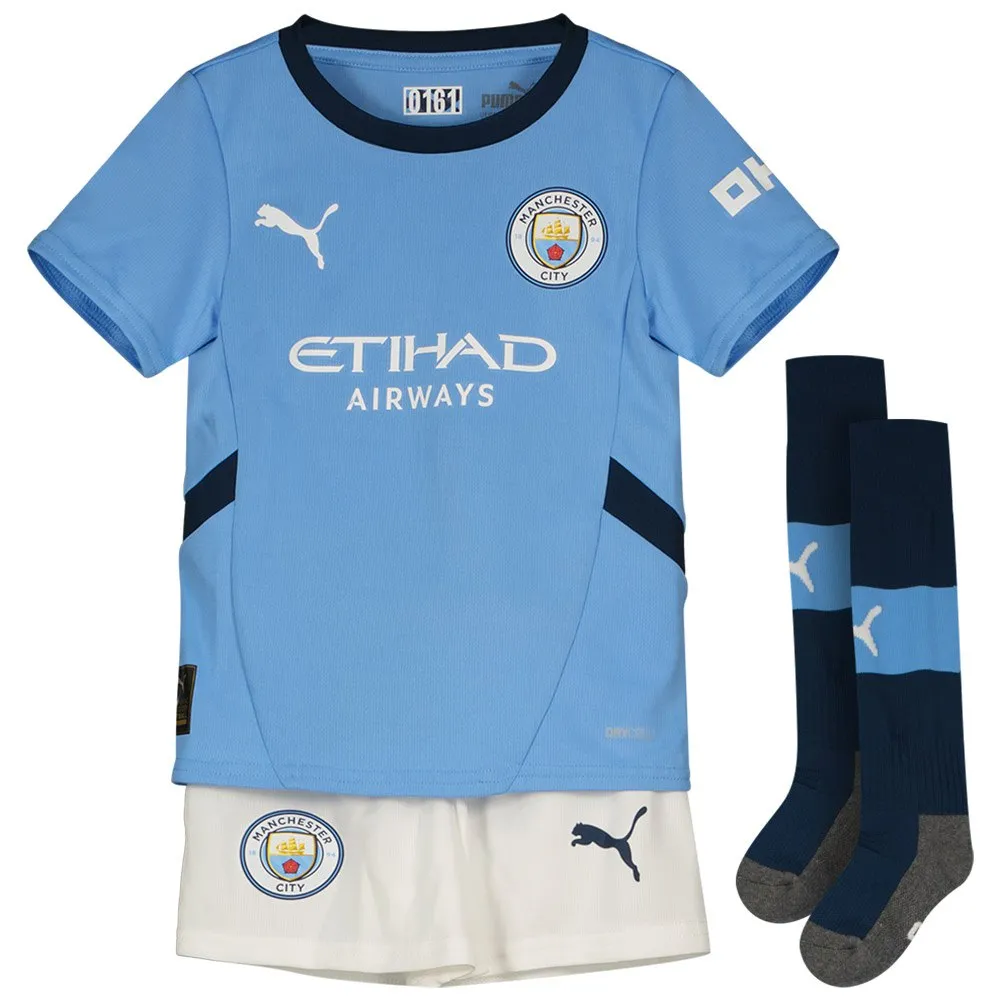Puma Manchester City FC Heim Junior Set Blau | Goalinn