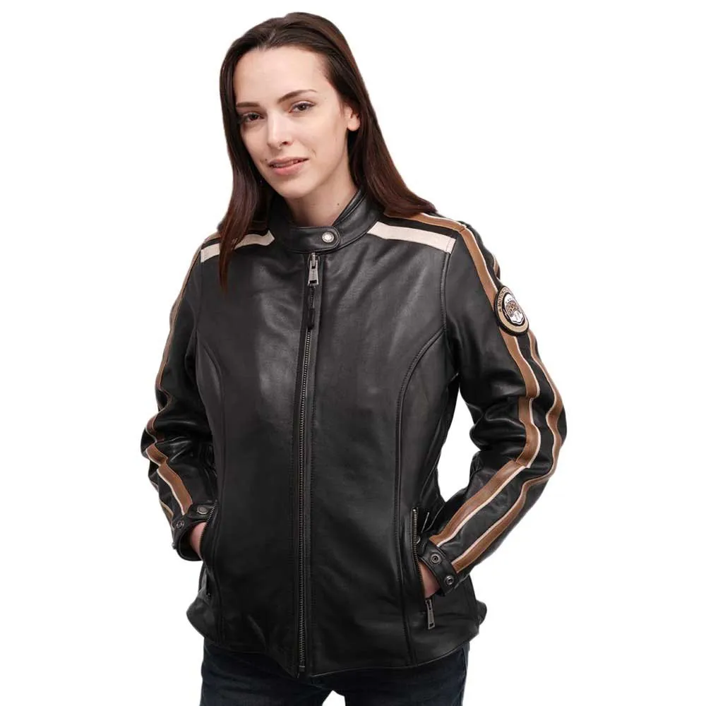 Helstons Jade leather jacket Black | Motardinn