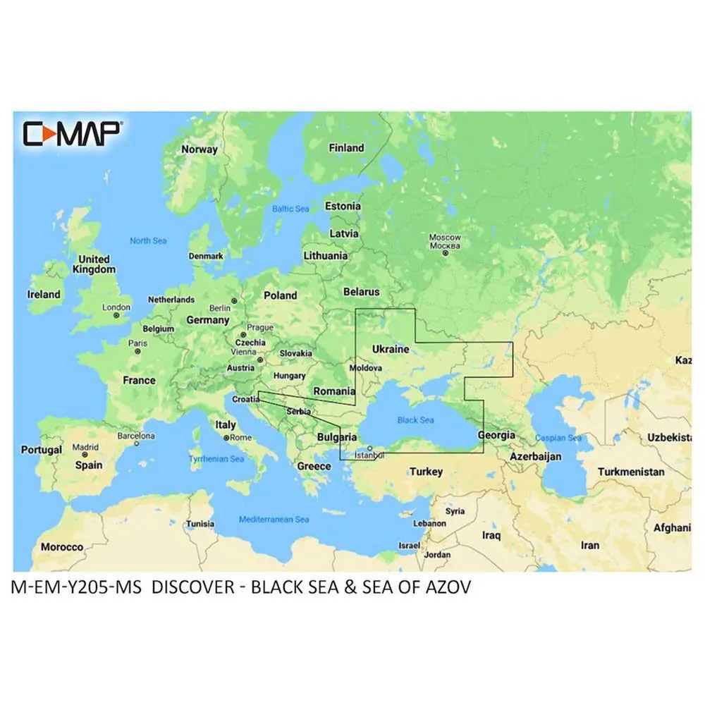 C-map Black Sea&Sea Of Azov map | Waveinn