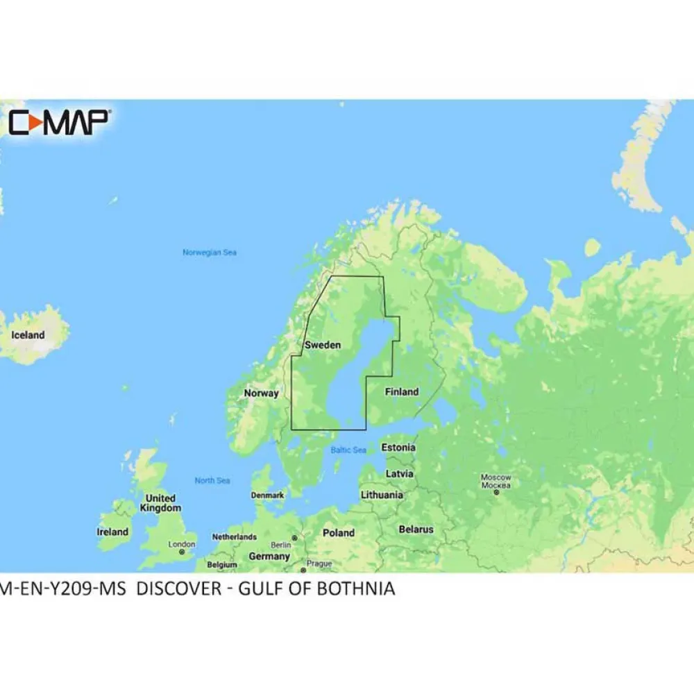 C-map Gulf Of Bothnia map | Waveinn