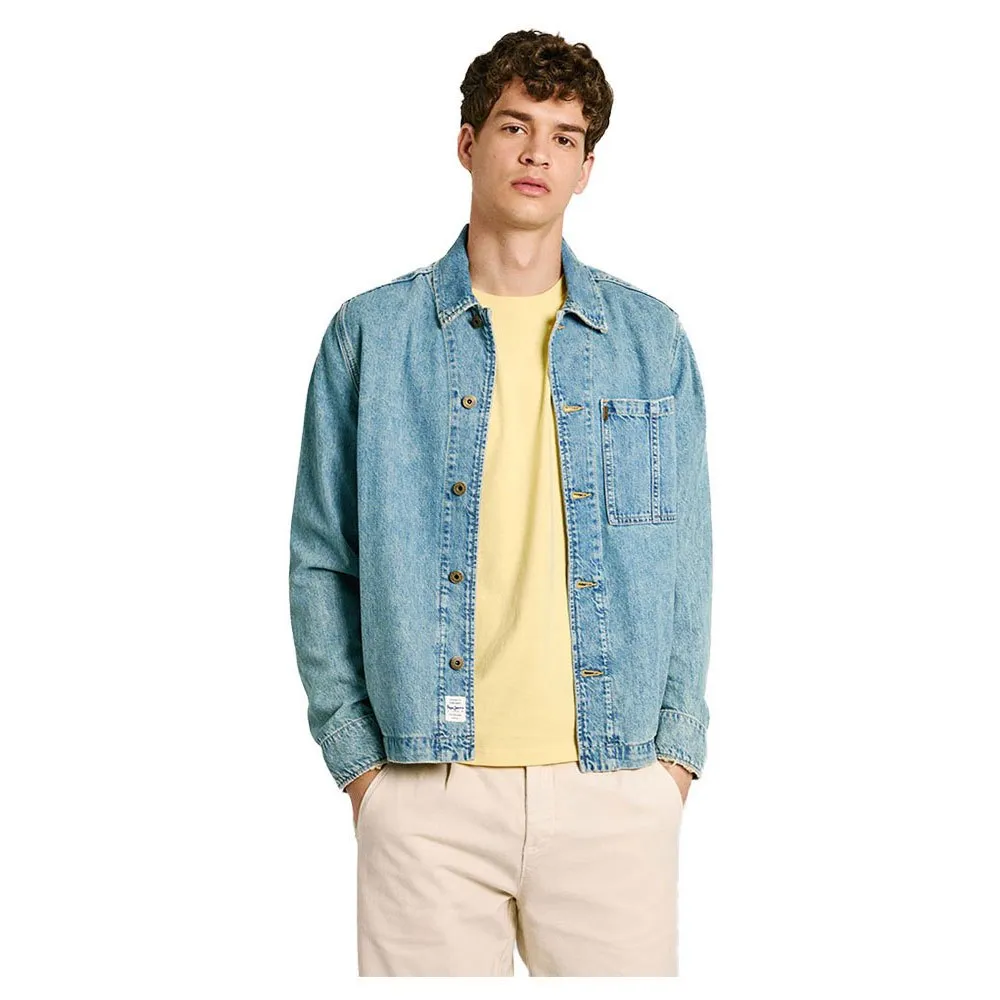 Pepe jeans Elson denim jacket Blue | Dressinn