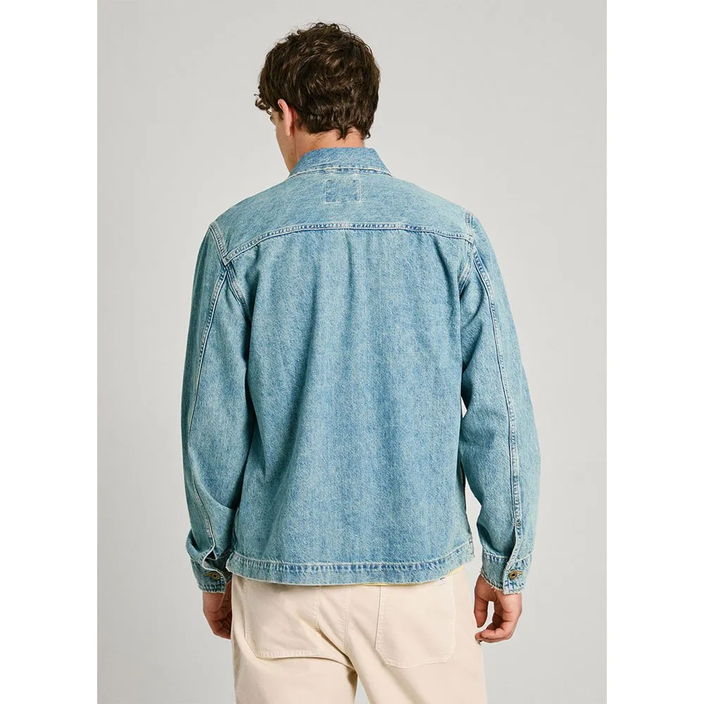 Pepe jeans Elson denim jacket Blue | Dressinn