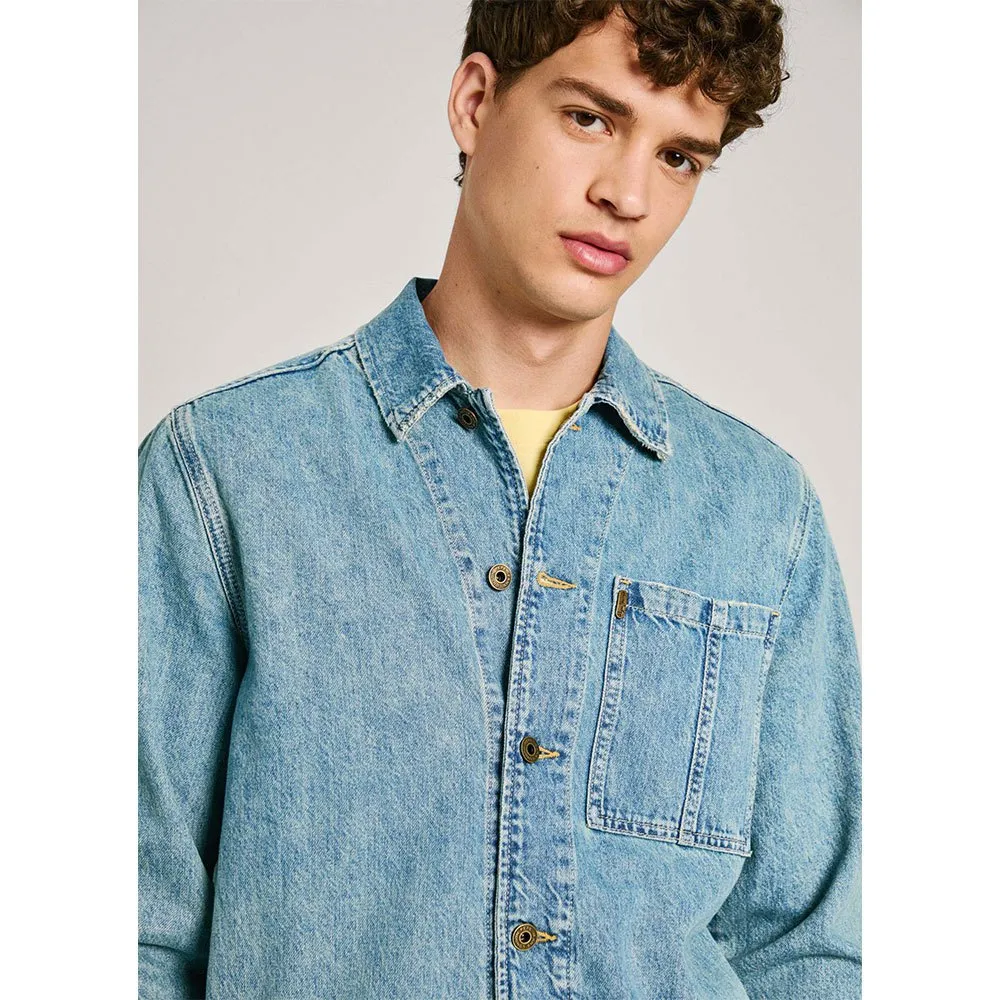 Pepe jeans Elson denim jacket Blue | Dressinn