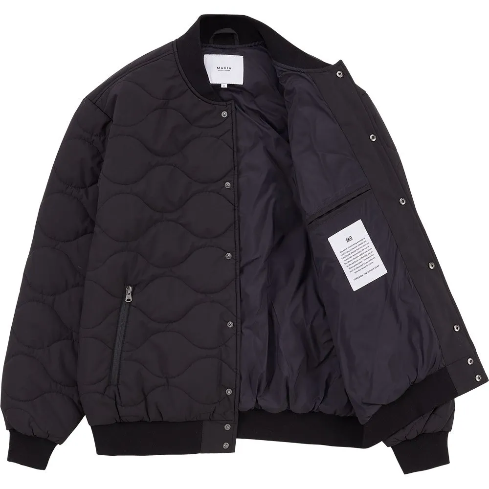Makia Gravity bomber jacket Black | Dressinn