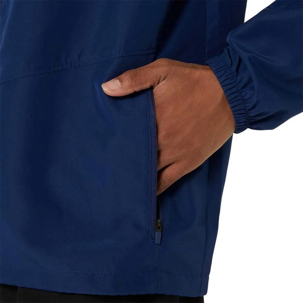 Asics Core jacket Blue | Runnerinn