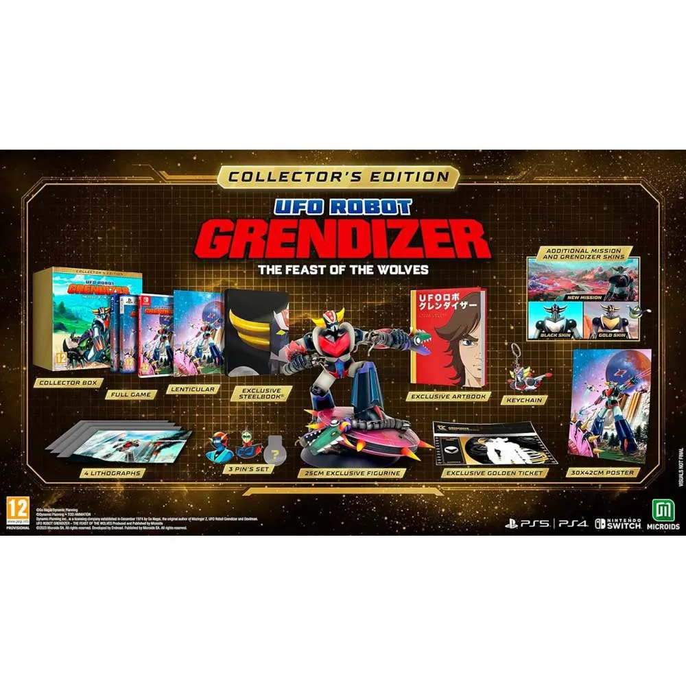 Nintendo Switch UFO Robot Grendizer - Collector Edition Transparente ...