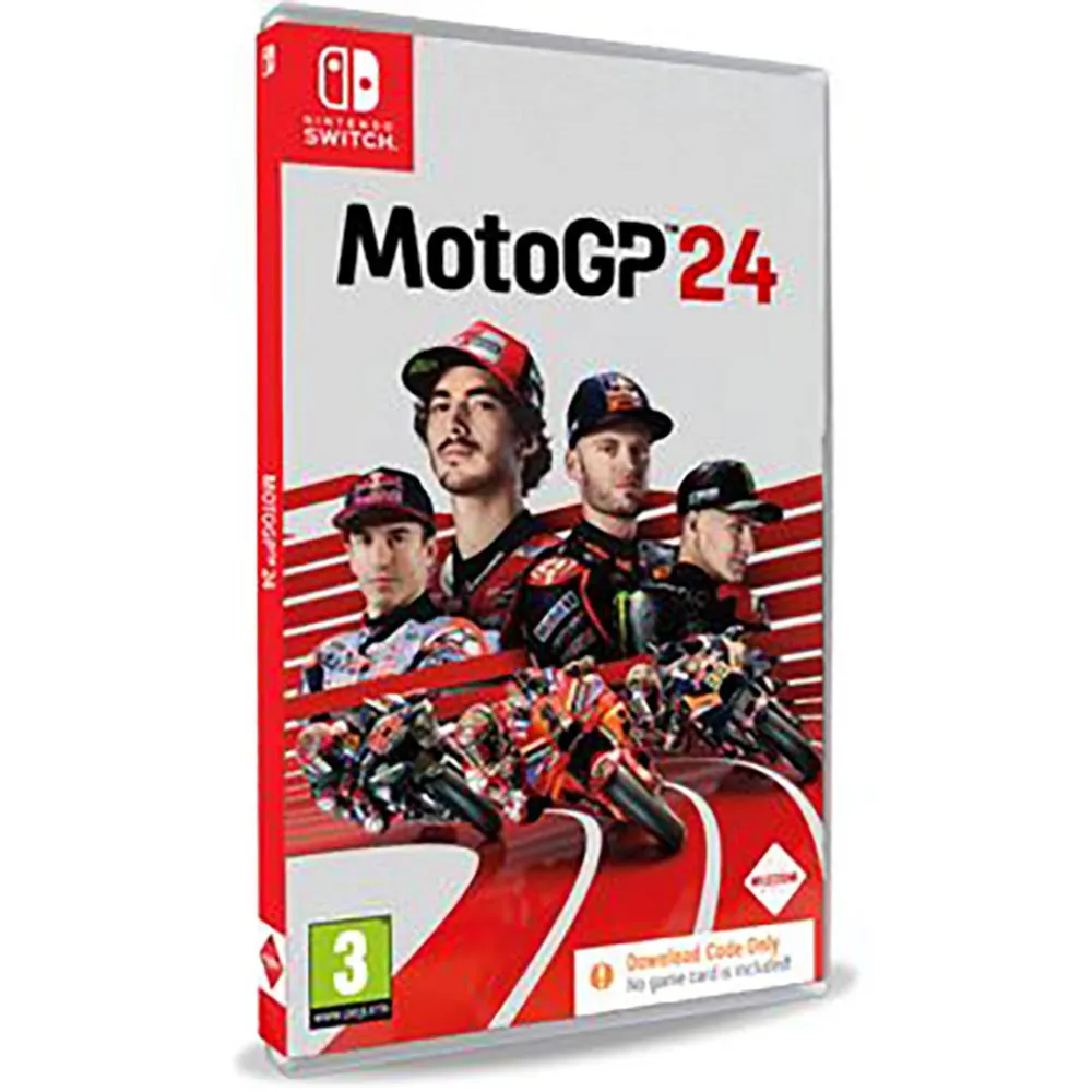 Nintendo Switch MotoGP 24 Code In The Box Transparente | Techinn