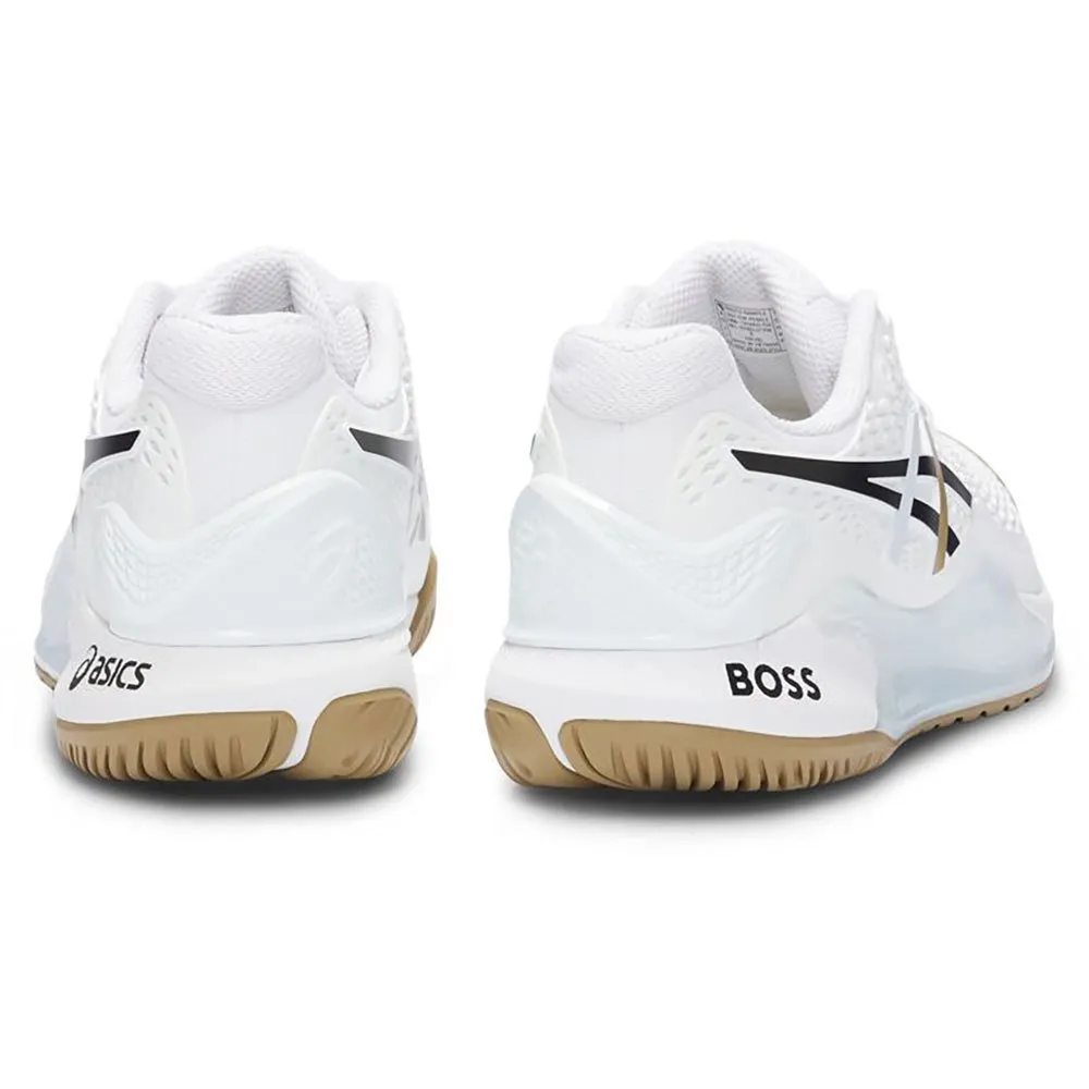 BOSS X Asics Gel Resolution 9 trainers Refurbished White| Dressinn