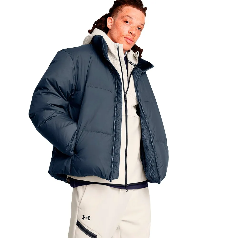 Under armour Limitless Puffer jacket Blue | Runnerinn