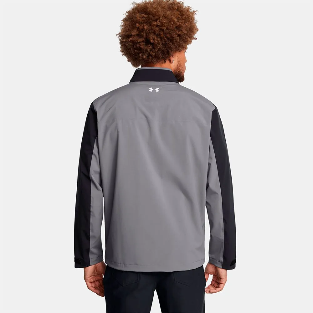 Under armour golf Glide Rain Shell jacket Black | Golf