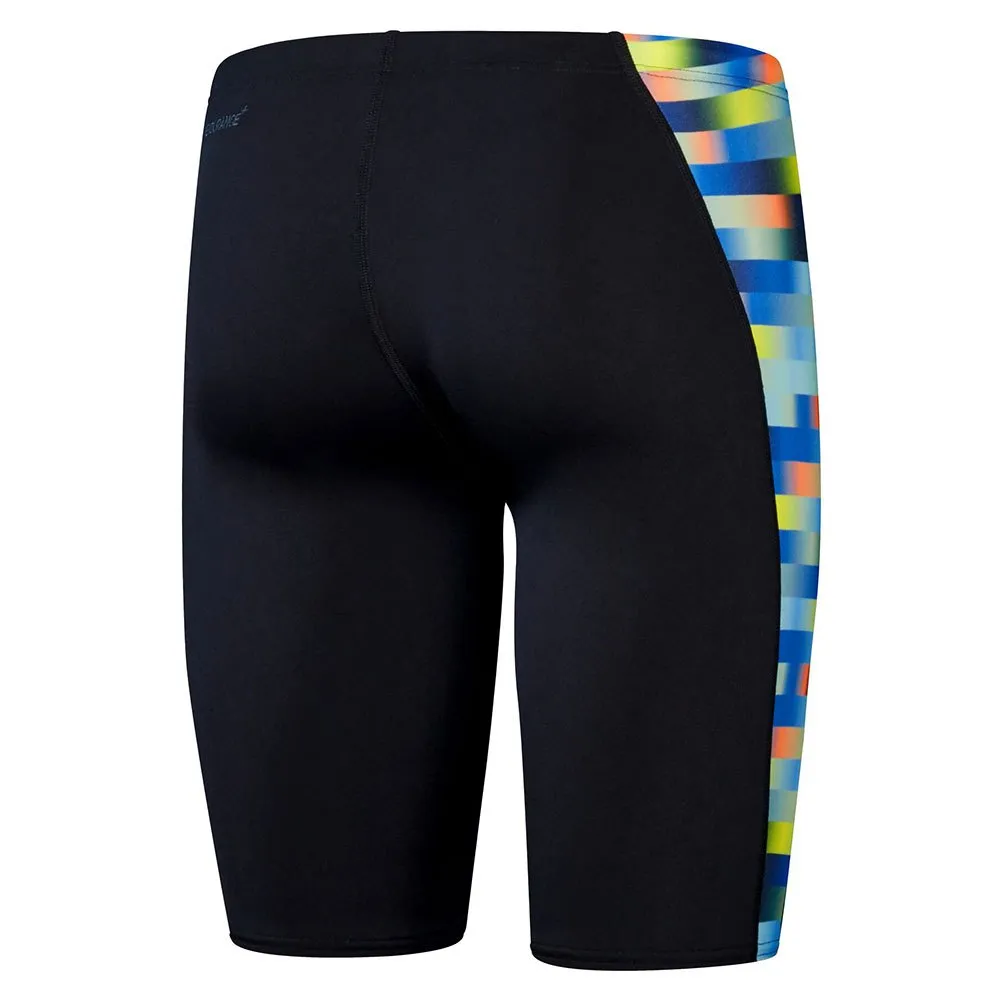 Speedo Allover Digital V-Cut jammer Black | Swiminn