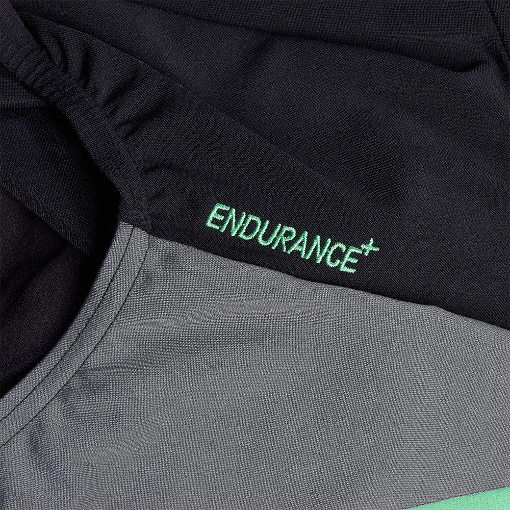 Speedo High Neck Splice Cross Back swimsuit Black | Swiminn