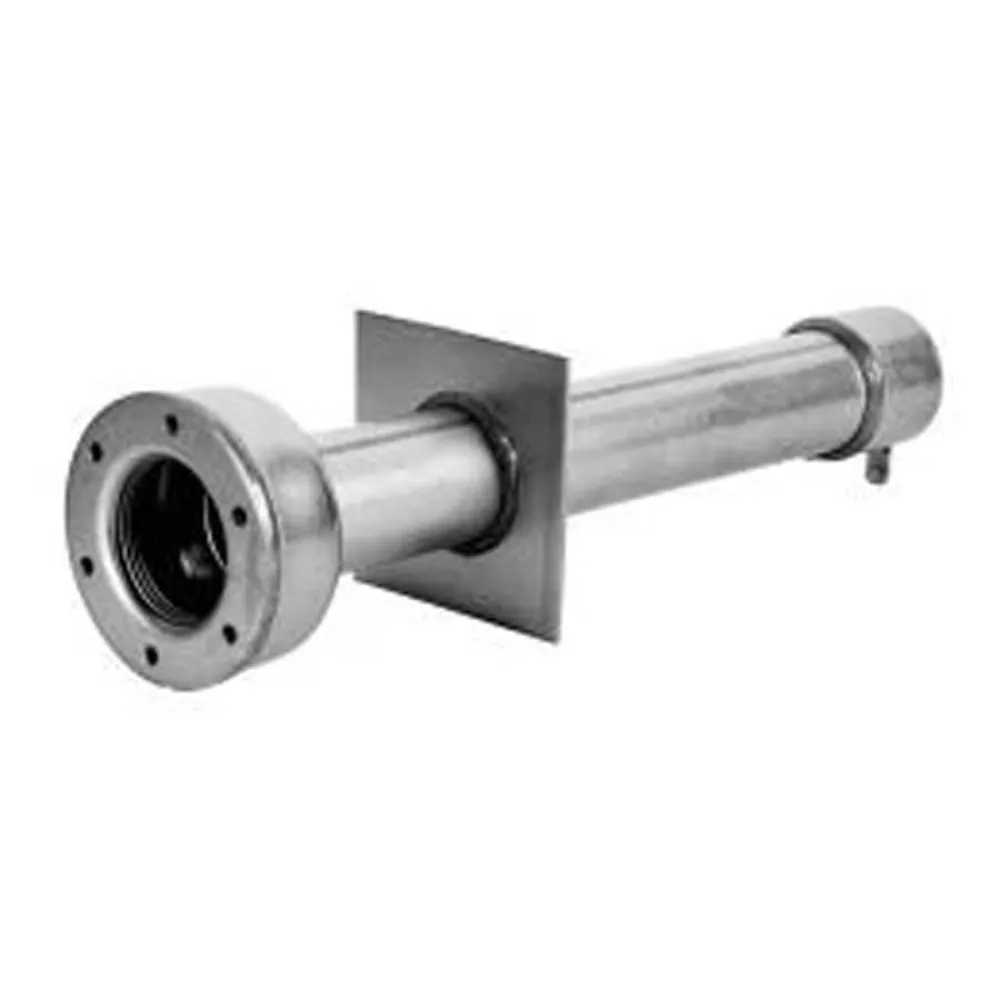 Astralpool 00345 340mm stainless steel wall conduit both ends 1 1/2 ...