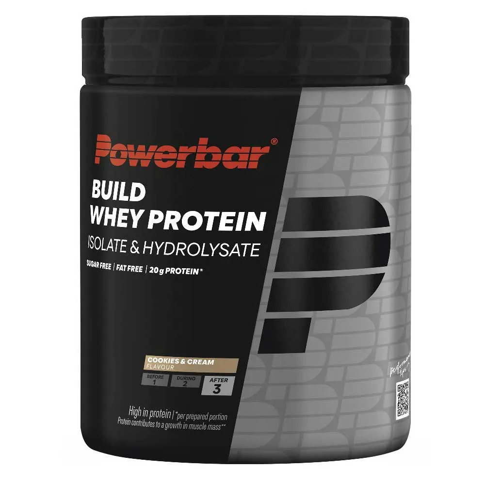 Powerbar Build Whey Isolate Black Line 550g Proteinpulver-Kekse mit ...