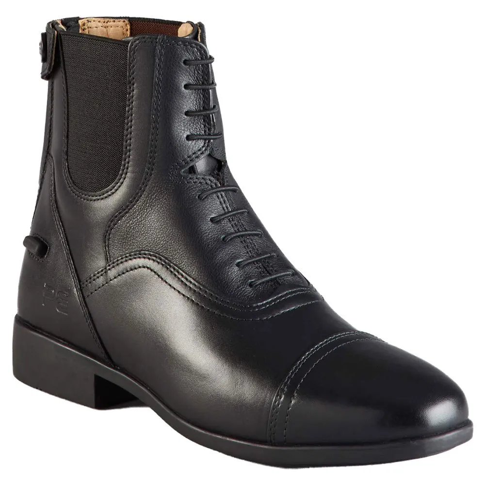 Premier equine Avanti Leather Paddock Riding Boots Black| Horse-riding