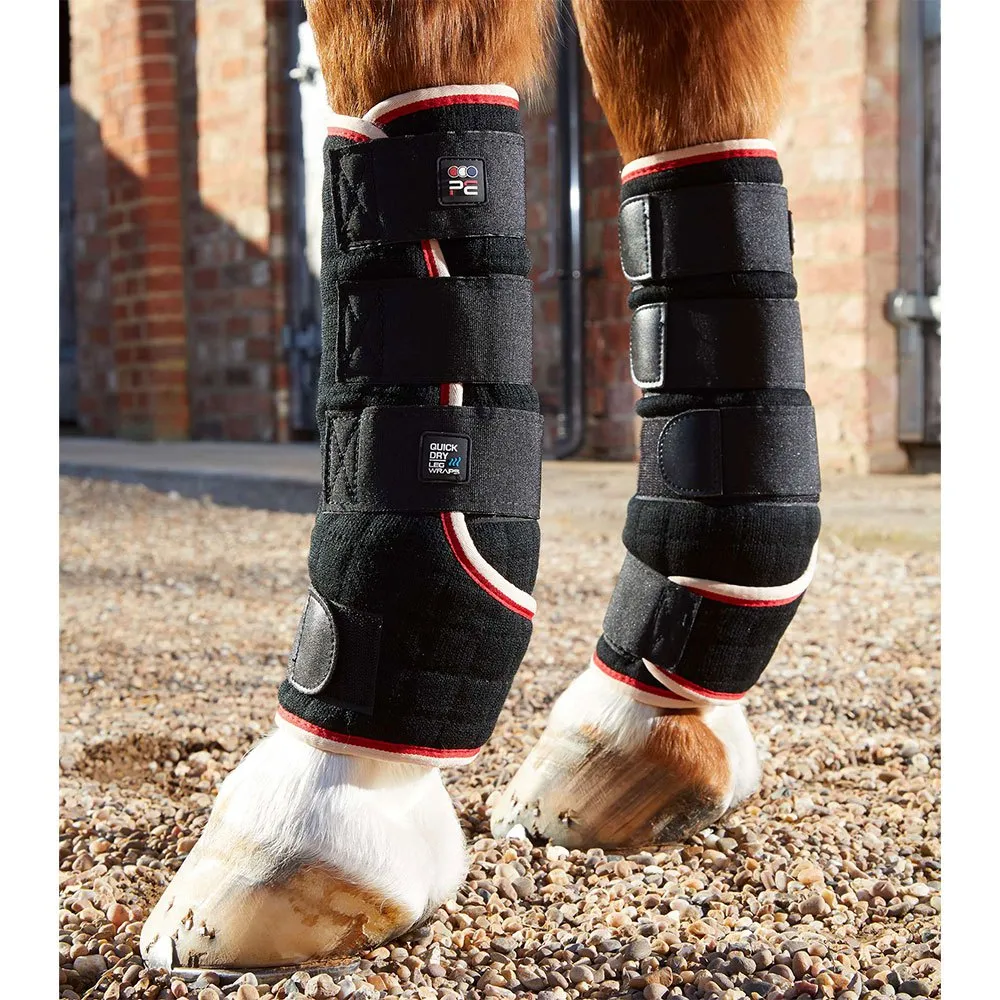 Premier equine Tendoneras Quick Dry Wraps Negro | Hípica