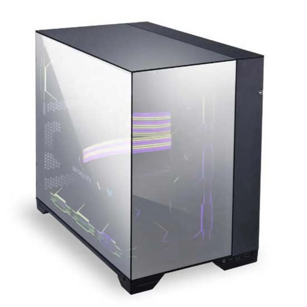 Lian li Boîtier PC O11 Vision Chrome Blanc | Techinn