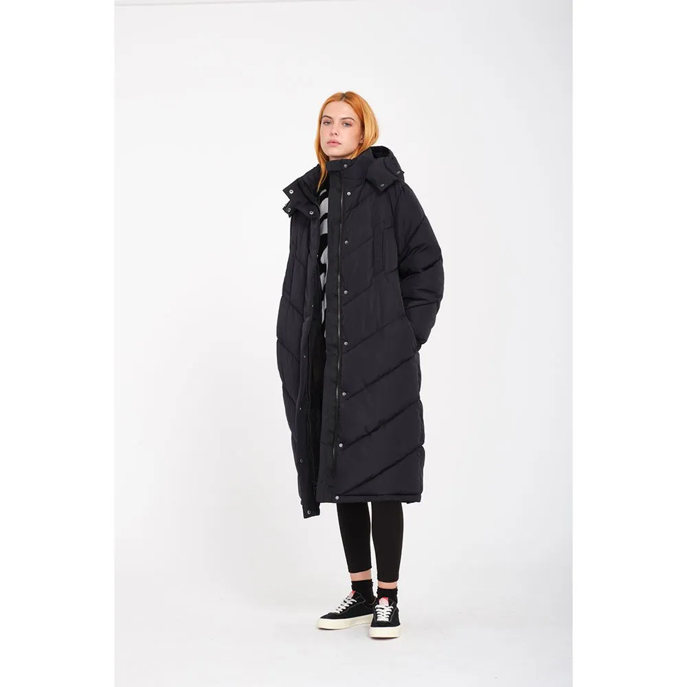 Volcom Alldaylong Puff coat Black | Dressinn