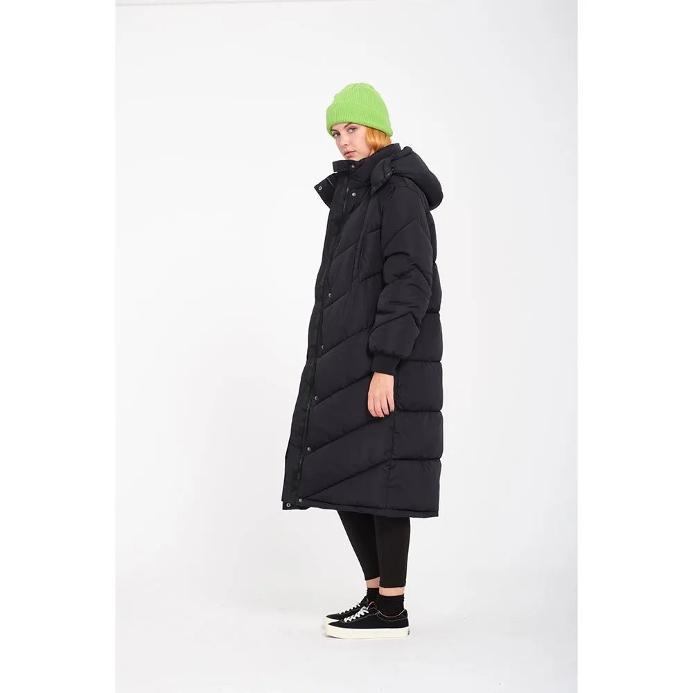Volcom Alldaylong Puff coat Black | Dressinn