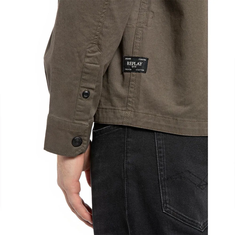 Replay M4127 .000.85007 jacket Brown | Dressinn