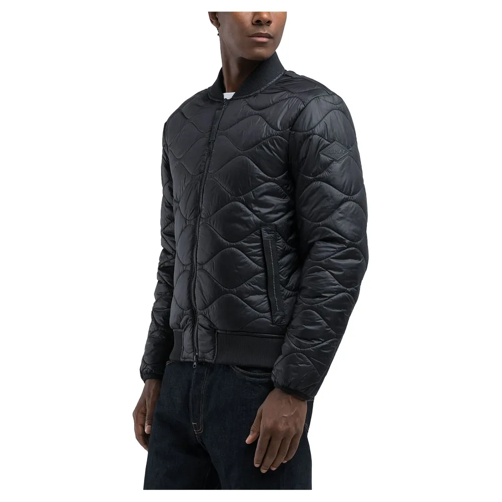 Replay M8400 .000.85008 jacket Black | Dressinn