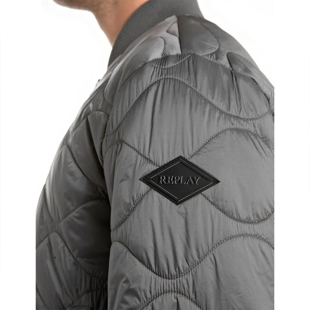 Replay M8400 .000.85008 jacket Grey | Dressinn
