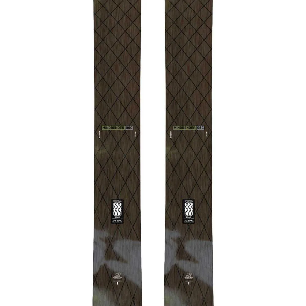 K2 Mindbender 96c alpine skis Grey | Snowinn