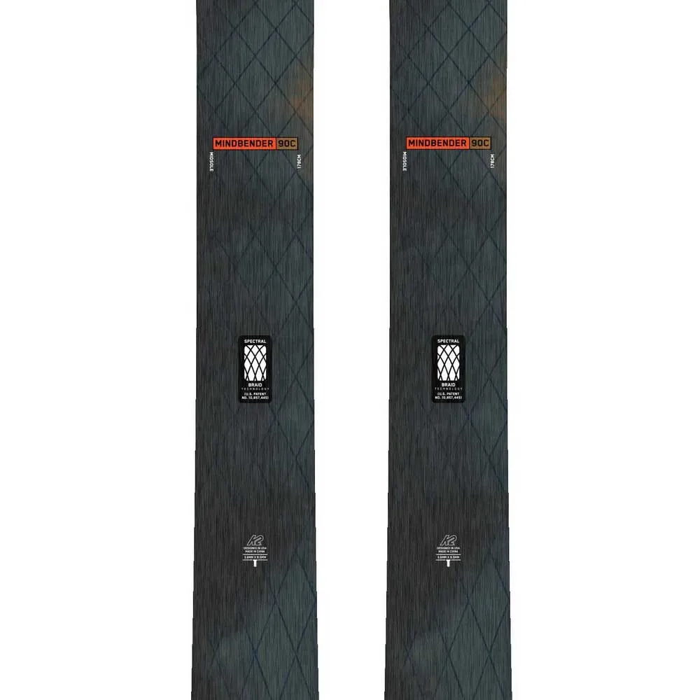 K2 Mindbender 90c alpine skis Brown | Snowinn