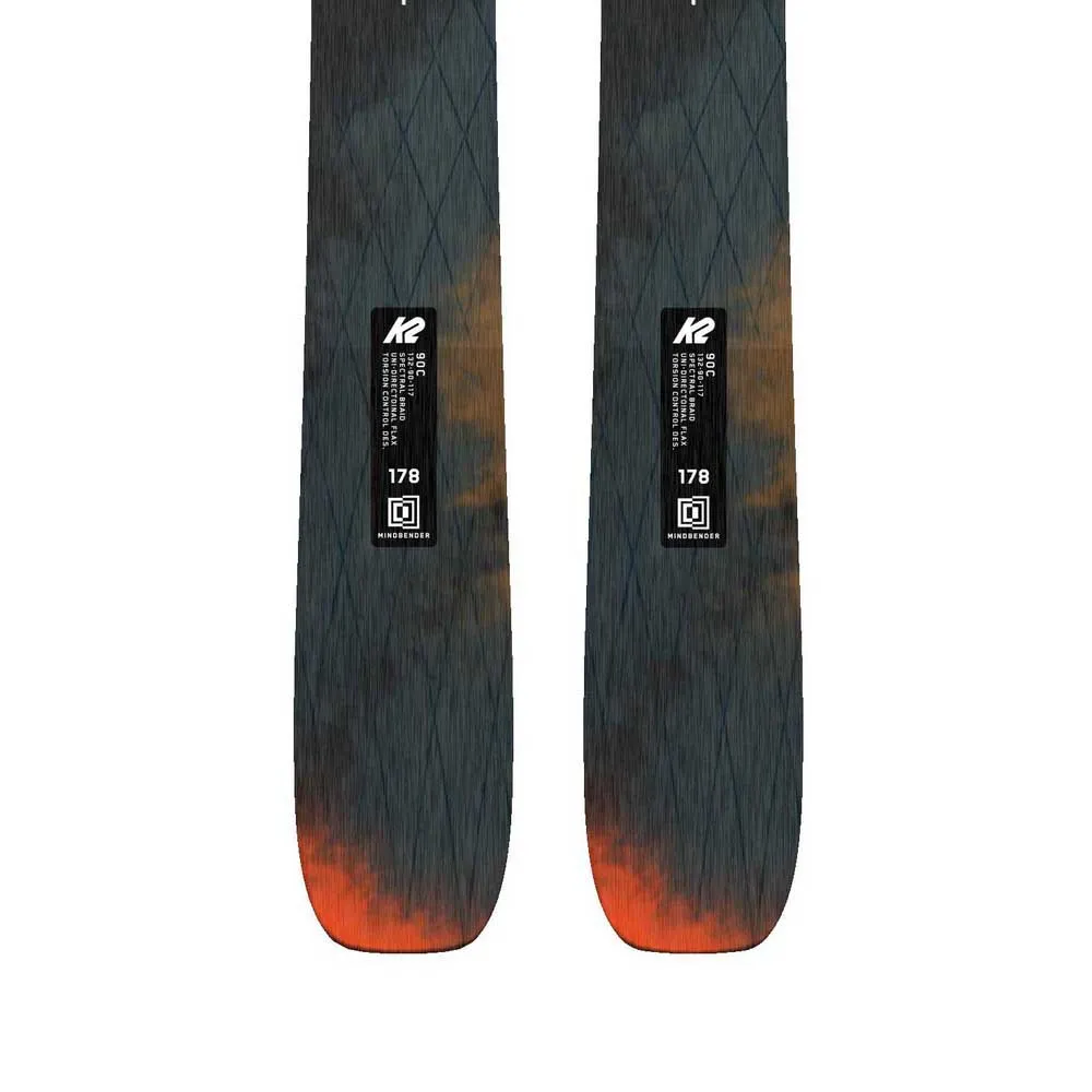 K2 Mindbender 90c alpine skis Brown | Snowinn