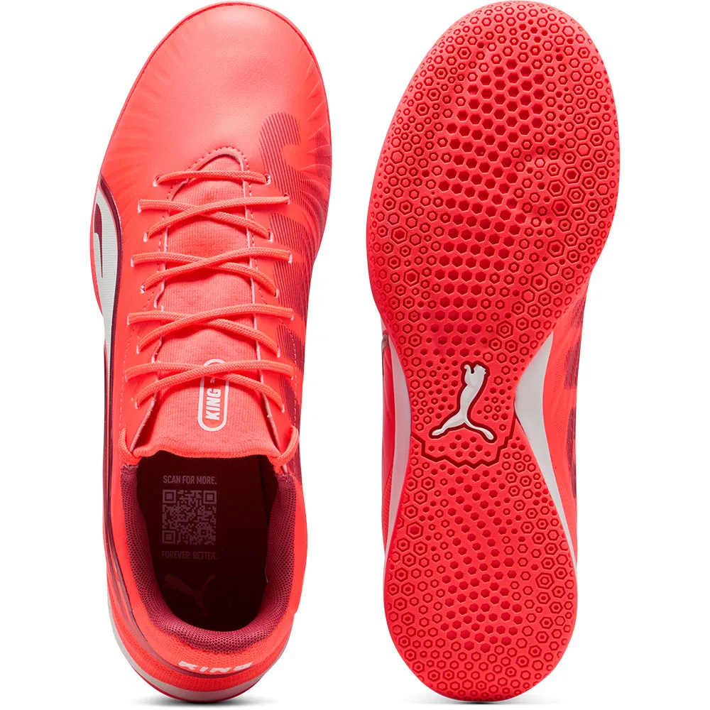 Puma King Match It Low football boots Red | Goalinn