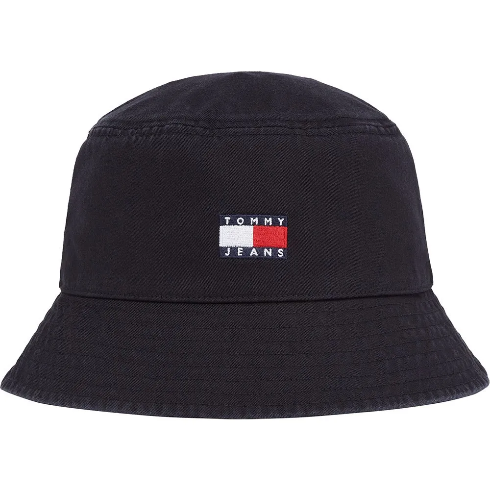 Tommy jeans Heritage Core bucket hat Black | Dressinn