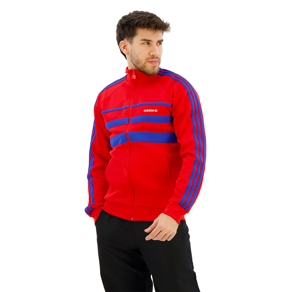 adidas Originals The First tracksuit jacket Red | Goalinn