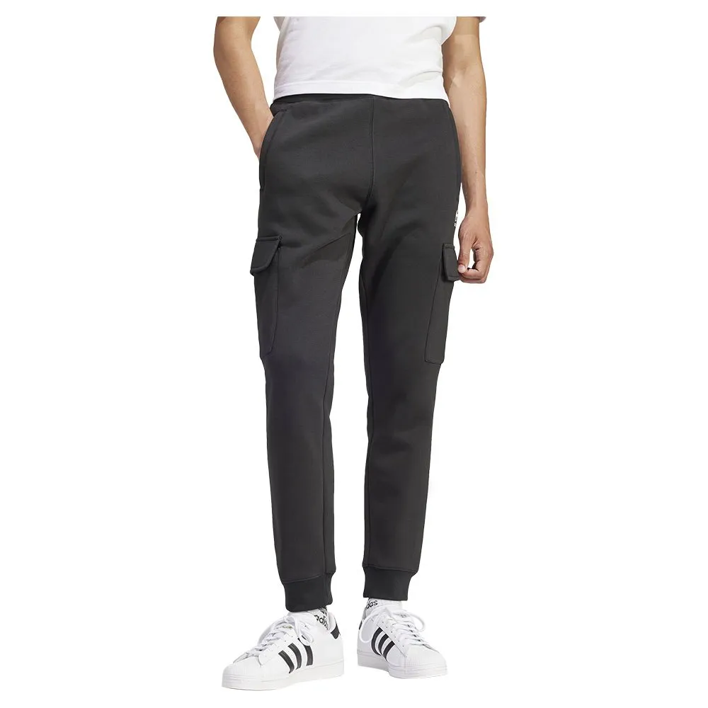 adidas Originals Trefoil Essentials cargo pants Black | Dressinn