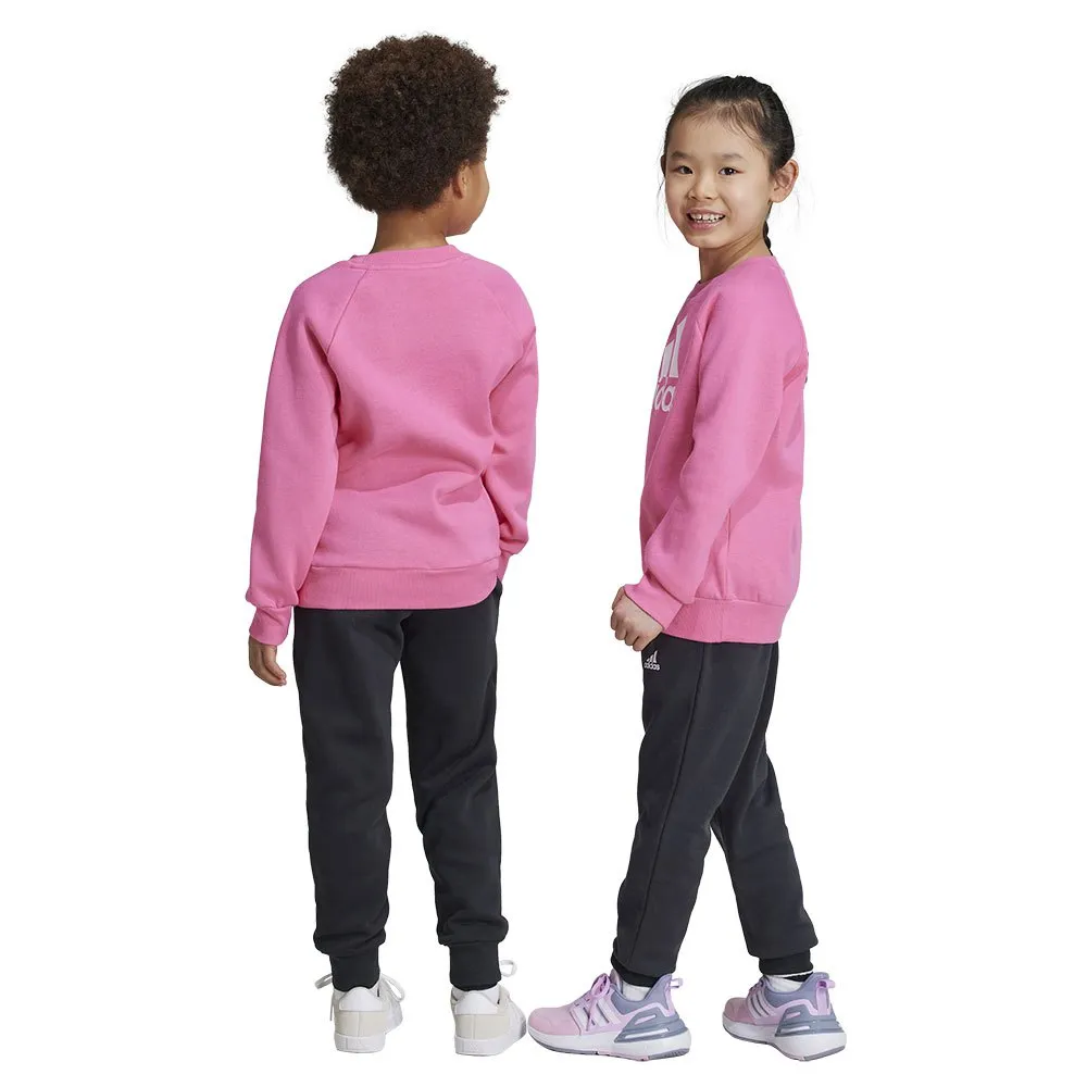 adidas Conjunto Essentials Logo Fleece Rosa | Dressinn