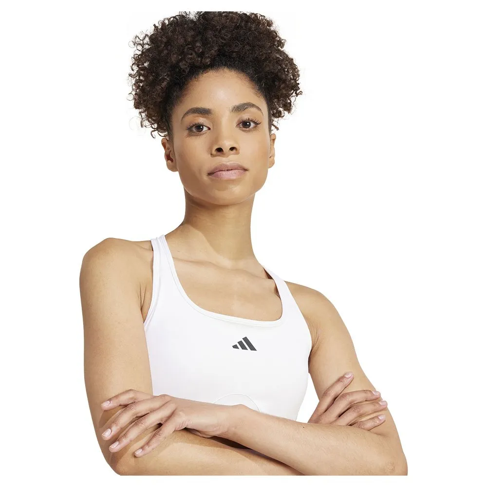 adidas Powerreact sport-bh Weiß | Traininn