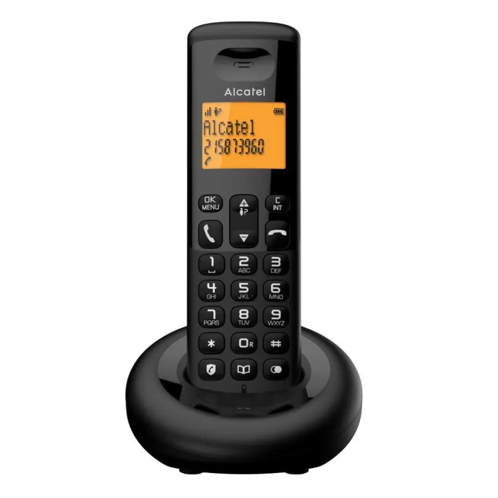 Alcatel A160 Duo wireless landline phone Black | Techinn