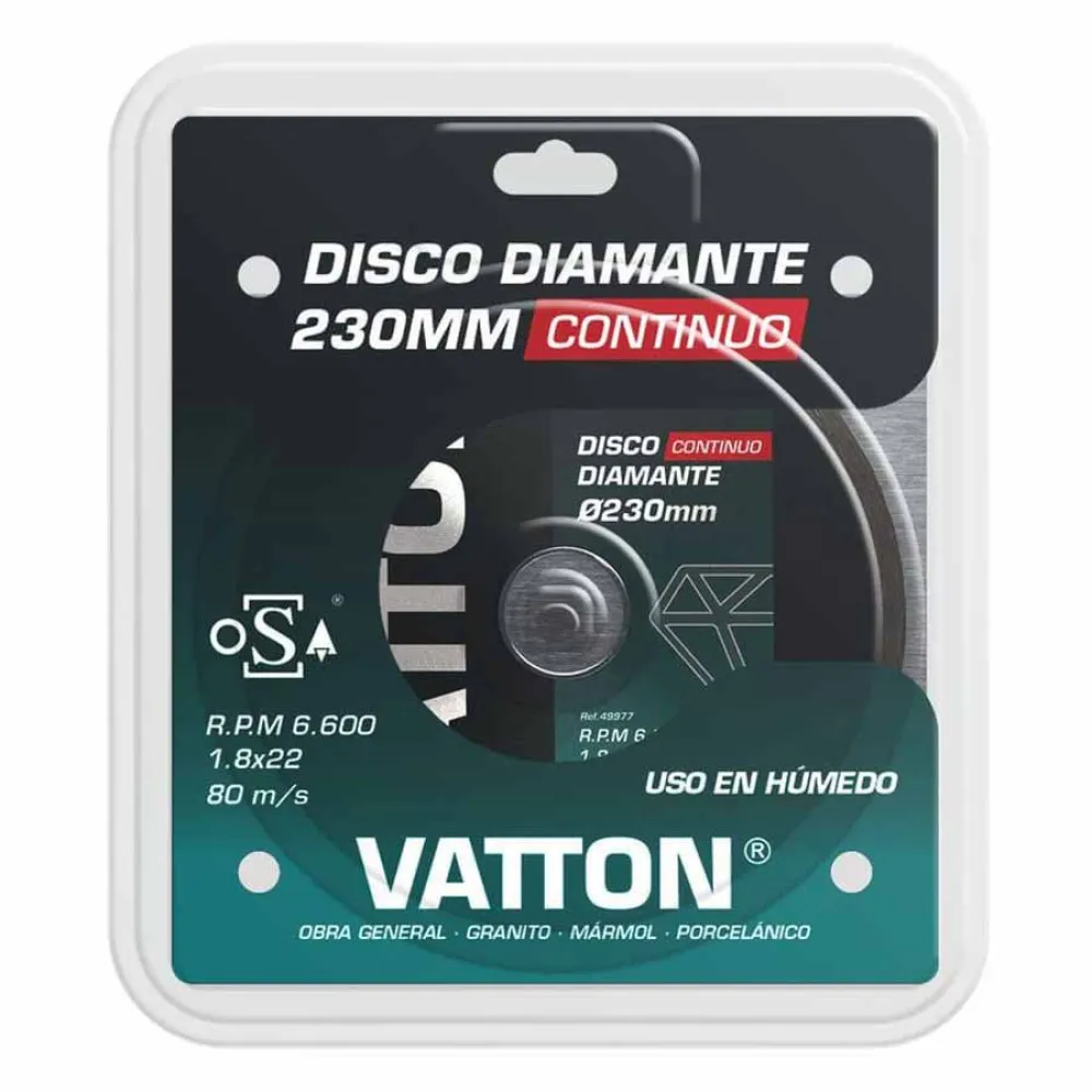 Vatton Continue diamant OSA-schijf 230 mm Zilver | Bricoinn