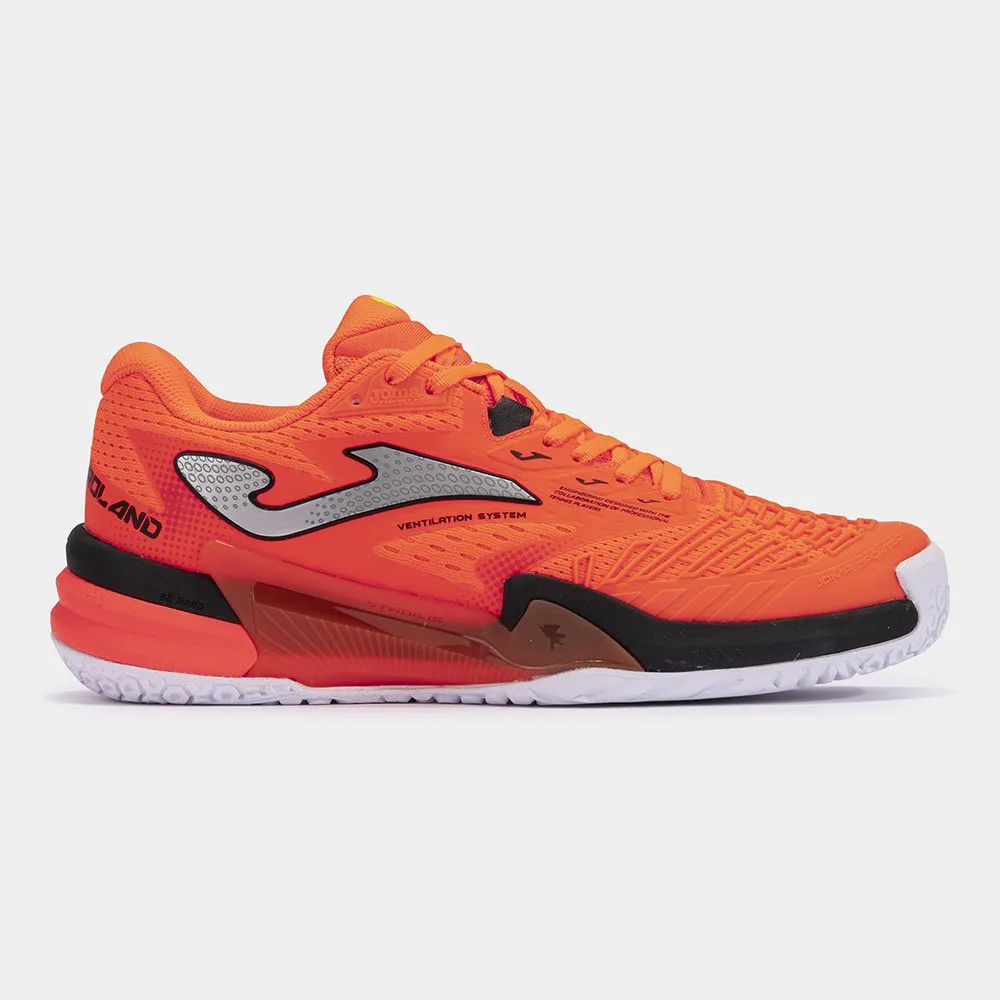 Joma Roland AC all court shoes Orange | Smashinn