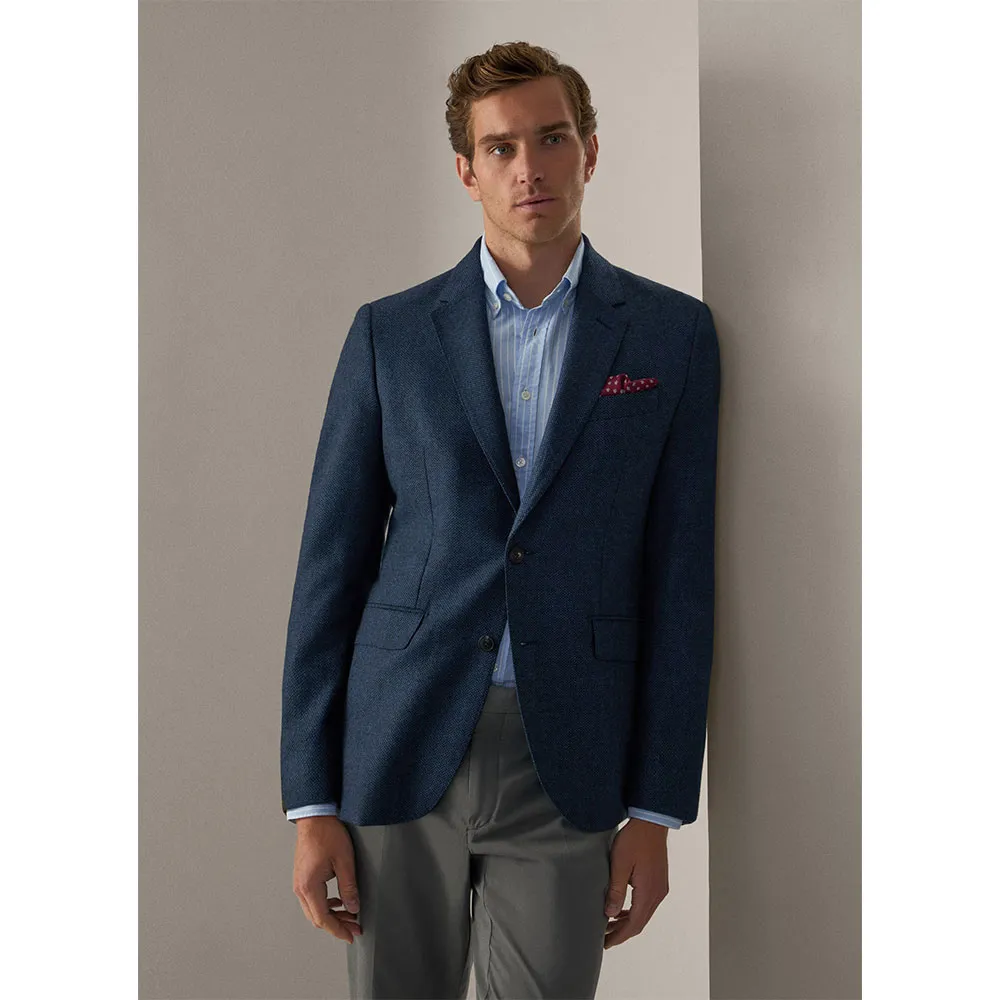 Hackett Birdseye blazer Blue | Dressinn