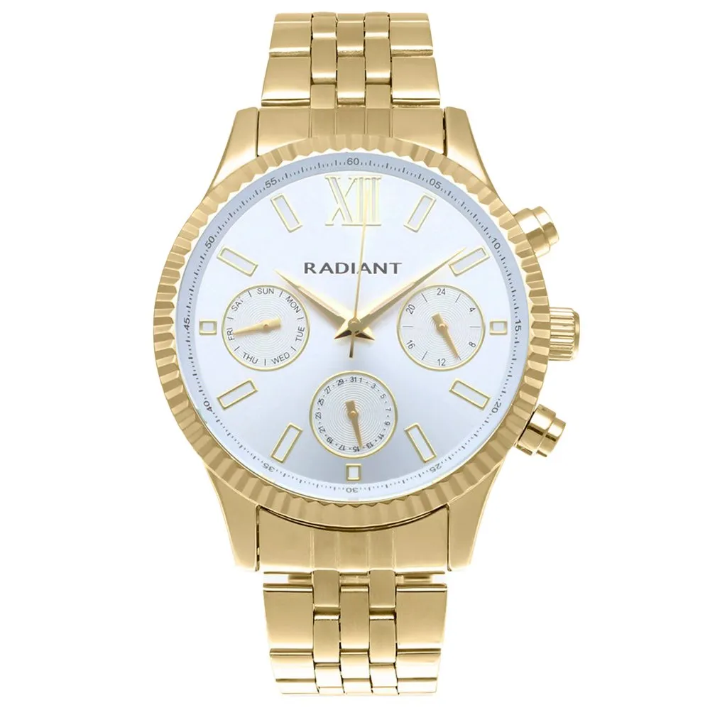 Radiant Alpha 44.5 mm watch Golden | Dressinn