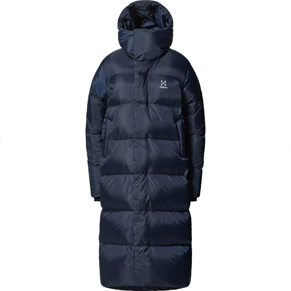 Haglöfs Long Down parka Blue | Trekkinn