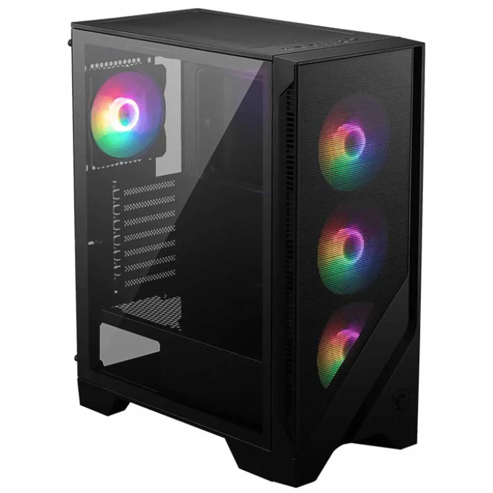 MSI MAG Forge 120A AirFlow PC tower case Clear | Techinn