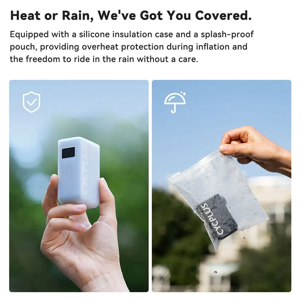 Cycplus AS2 PRO compressor, Black | Bikeinn